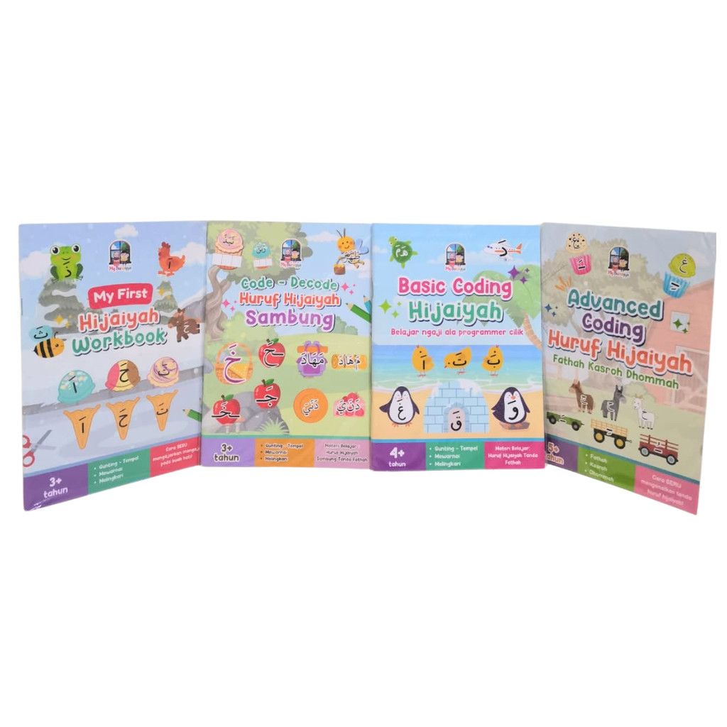 Jual Buku Anak Ngaji Coding for Kids | Coding Hijaiyah | Belajar Huruf ...
