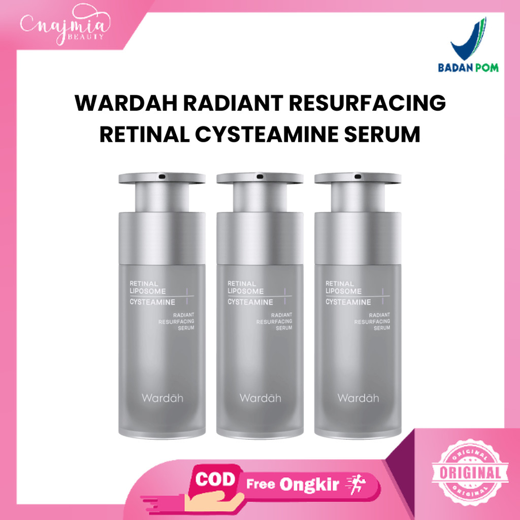Jual NAJMIA 2 - Wardah Radiant Resurfacing Retinal Cysteamine Serum 30 ...