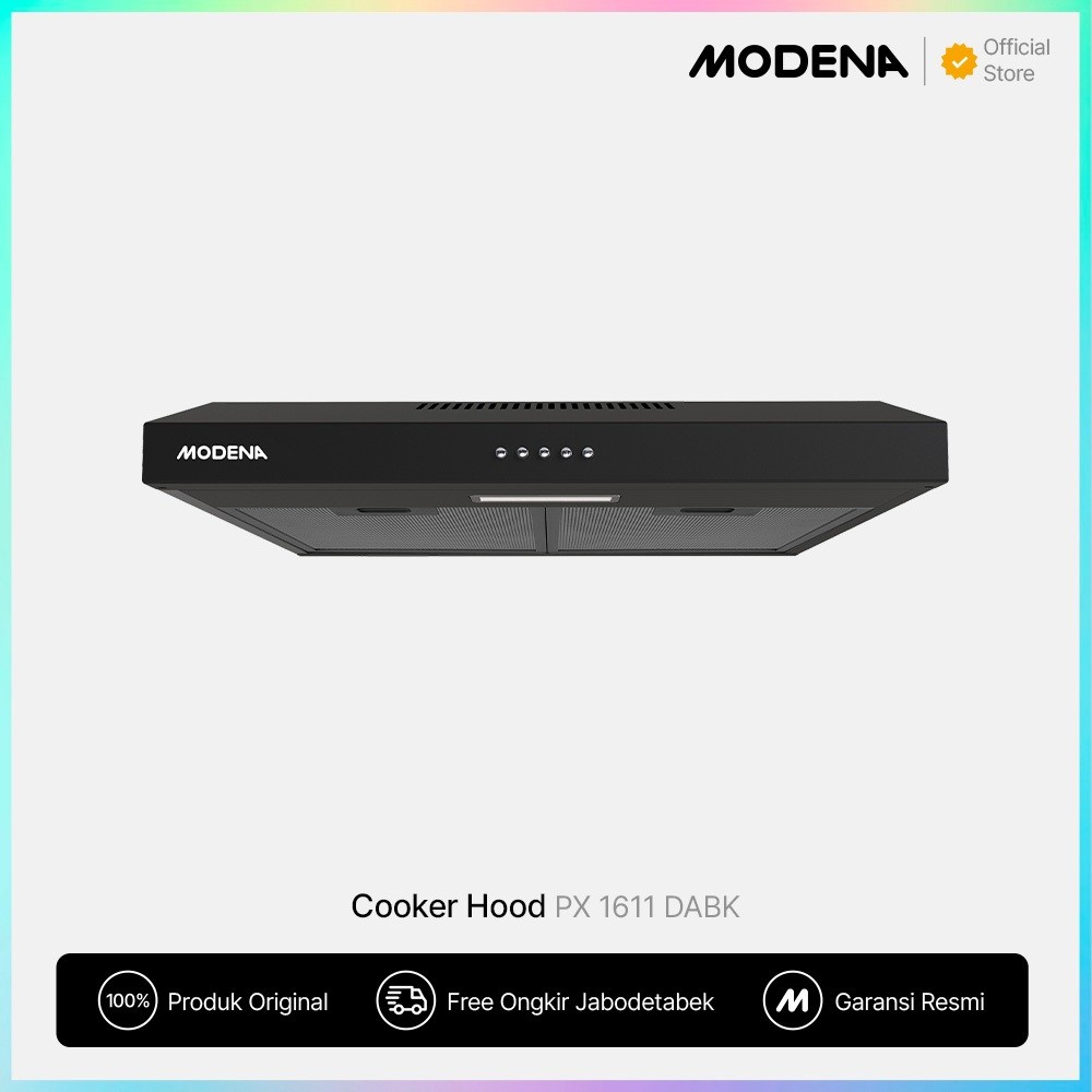 Jual MODENA Slim Hood 60cm - PX 1611 DABK | Shopee Indonesia