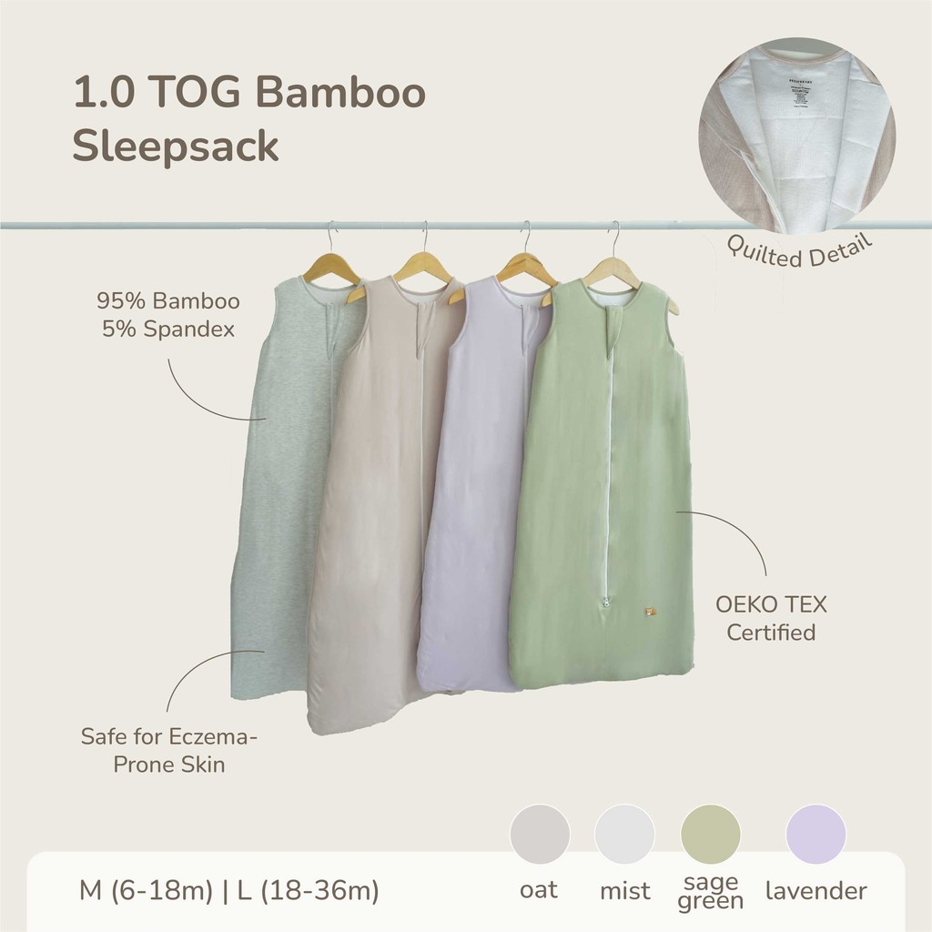 Jual Petit Beary 1.0 TOG Bamboo Sleepsack / Wearable Blanket - Selimut ...