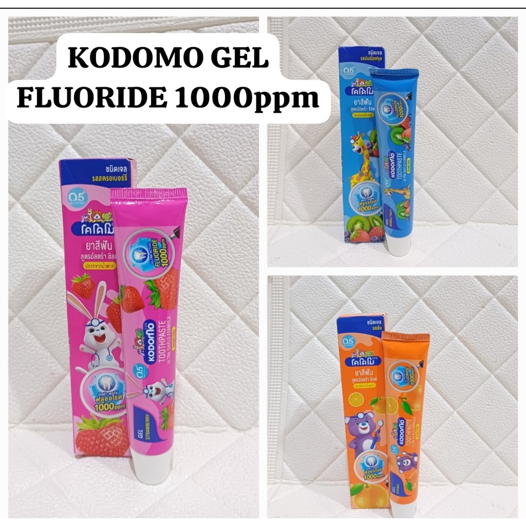 Jual KODOMO TOOTHPASTE 1000ppm ORIGINAL THAILAND//KODOMO TOOTHPASTE ...