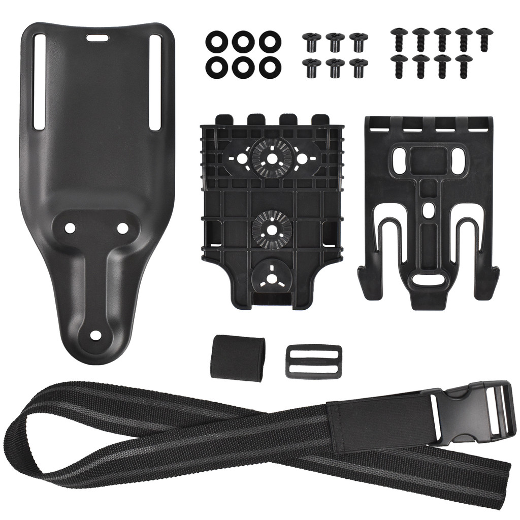 Jual 3pcs Quick Release Drop Leg Holster Kit with QLS 19/22 Adapter ...