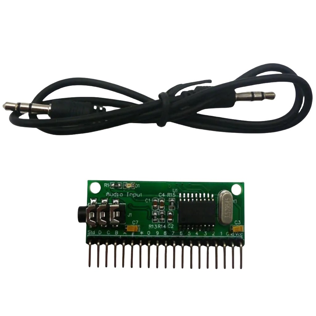 Jual 16 CH DTMF MT8870 Audio Decoder Phone Voice Decoding Controller ...