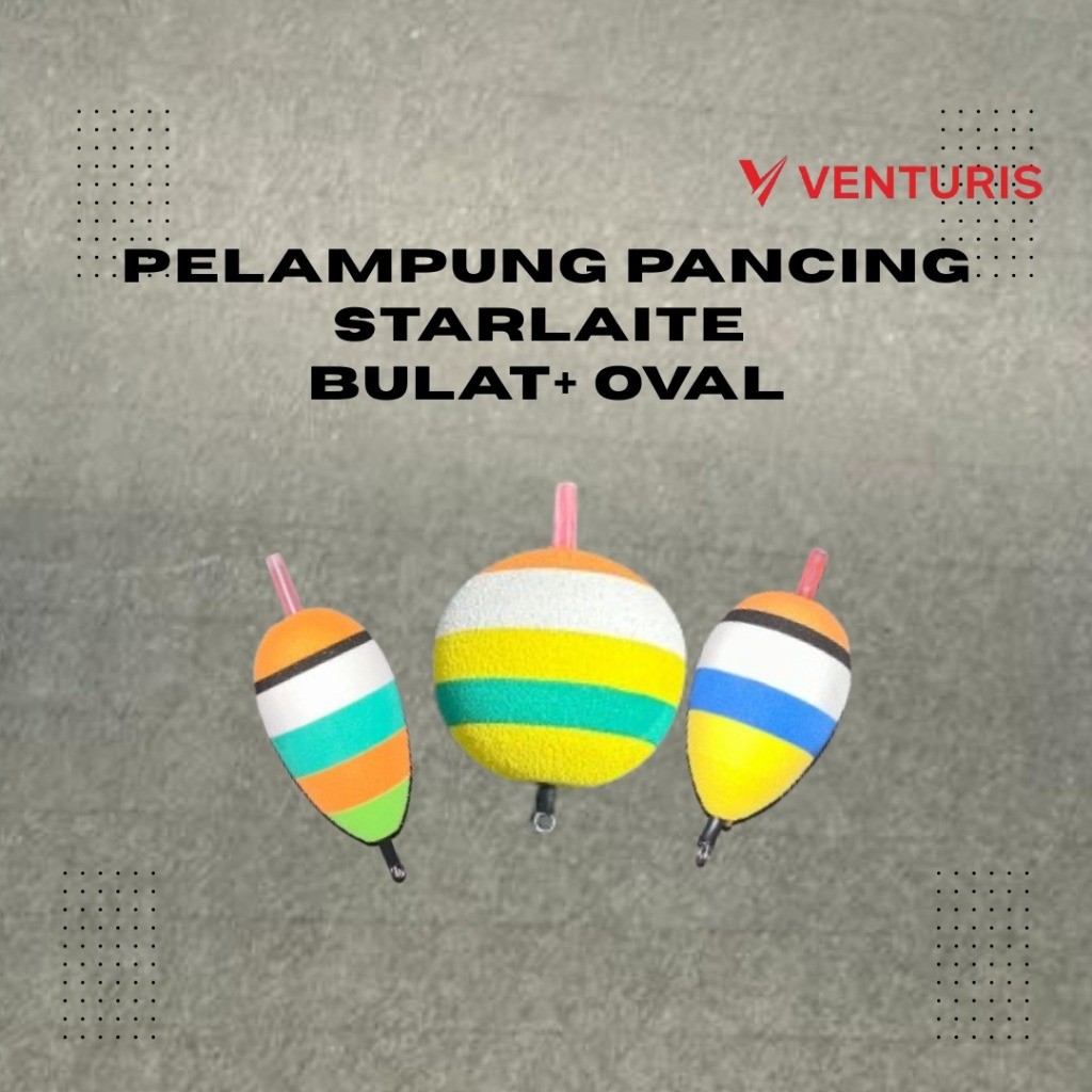 Jual Pelampung Pancing Kambangan Kimbul Oval Bulat 4 Cm Sampai 7 Cm ...