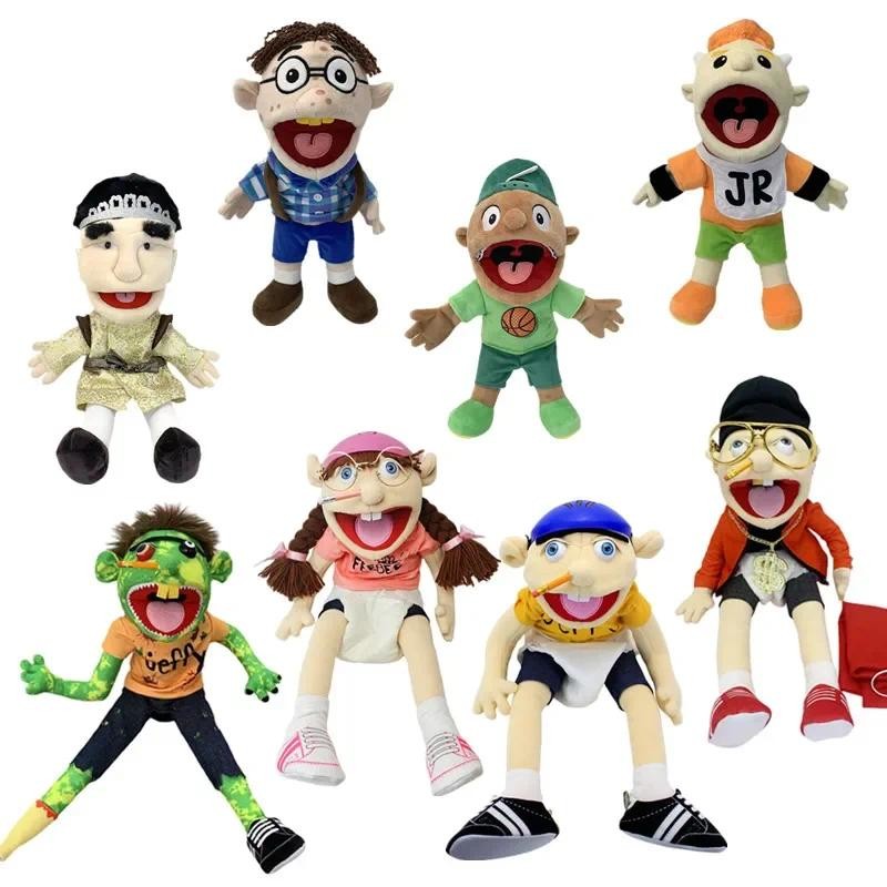 Jual Jeffy Family Hand Puppet Pet Booger Feebee Rocker Zombie Dad Mom ...