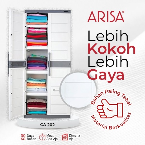Jual ARISA - CA 202A / CA 202 | LEMARI PLASTIK JUMBO MODERN | LEMARI ...