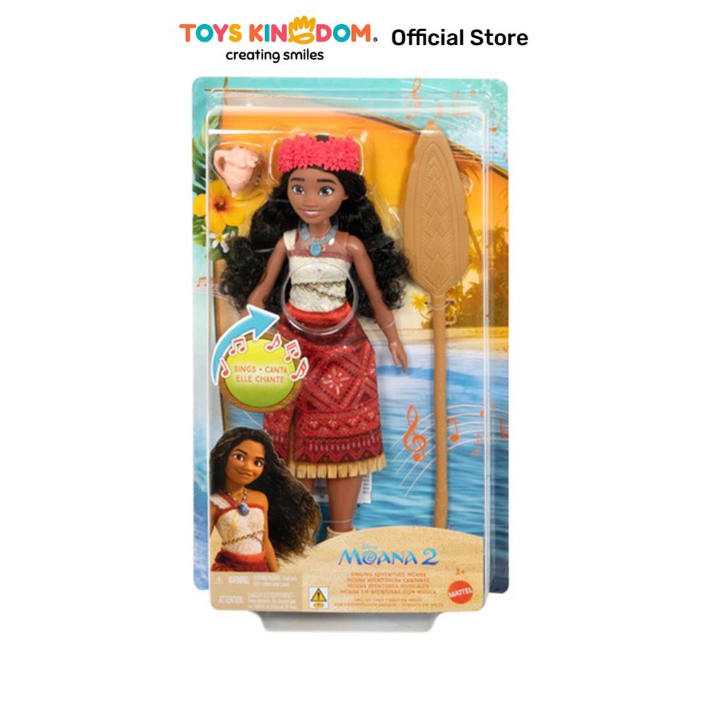 Jual Toys Kingdom Disney Princess Boneka Singing Moana 2 Adventure ...