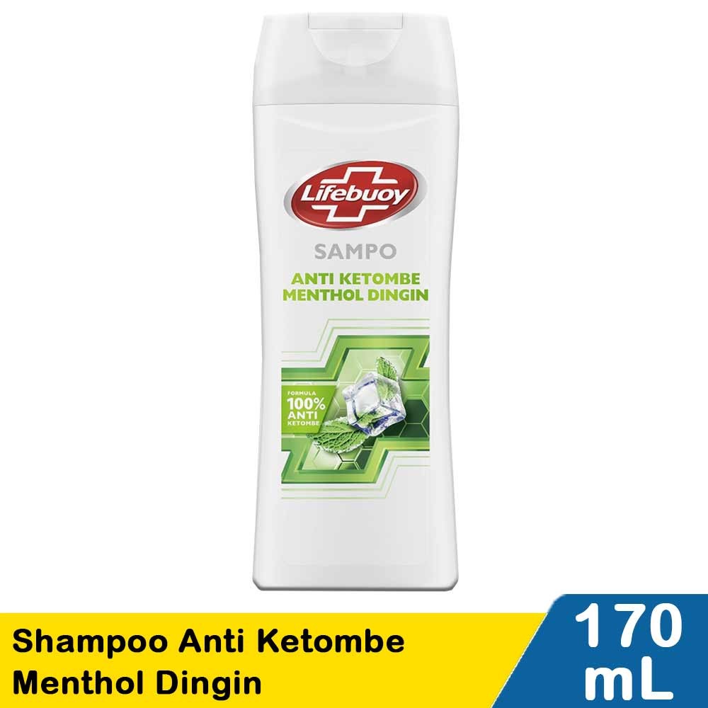 Jual LIFEBUOY SHAMPOO ANTI KETOMBE MENTHOL DINGIN 170mL | Shopee Indonesia