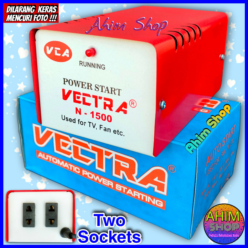 Jual VECTRA Auto Power Start Inverator Dua Alat Elektronik Max.1500W ...