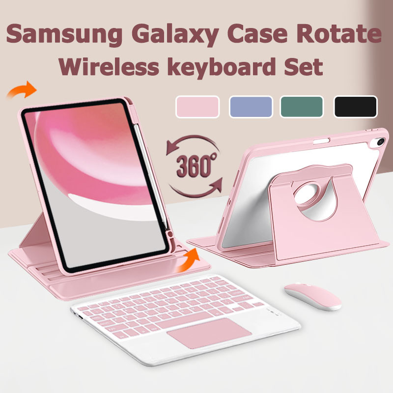 Jual Keyboard Magnetic Case For Samsung Galaxy Tab A9/A9+/A8/S7/S8/S9 ...