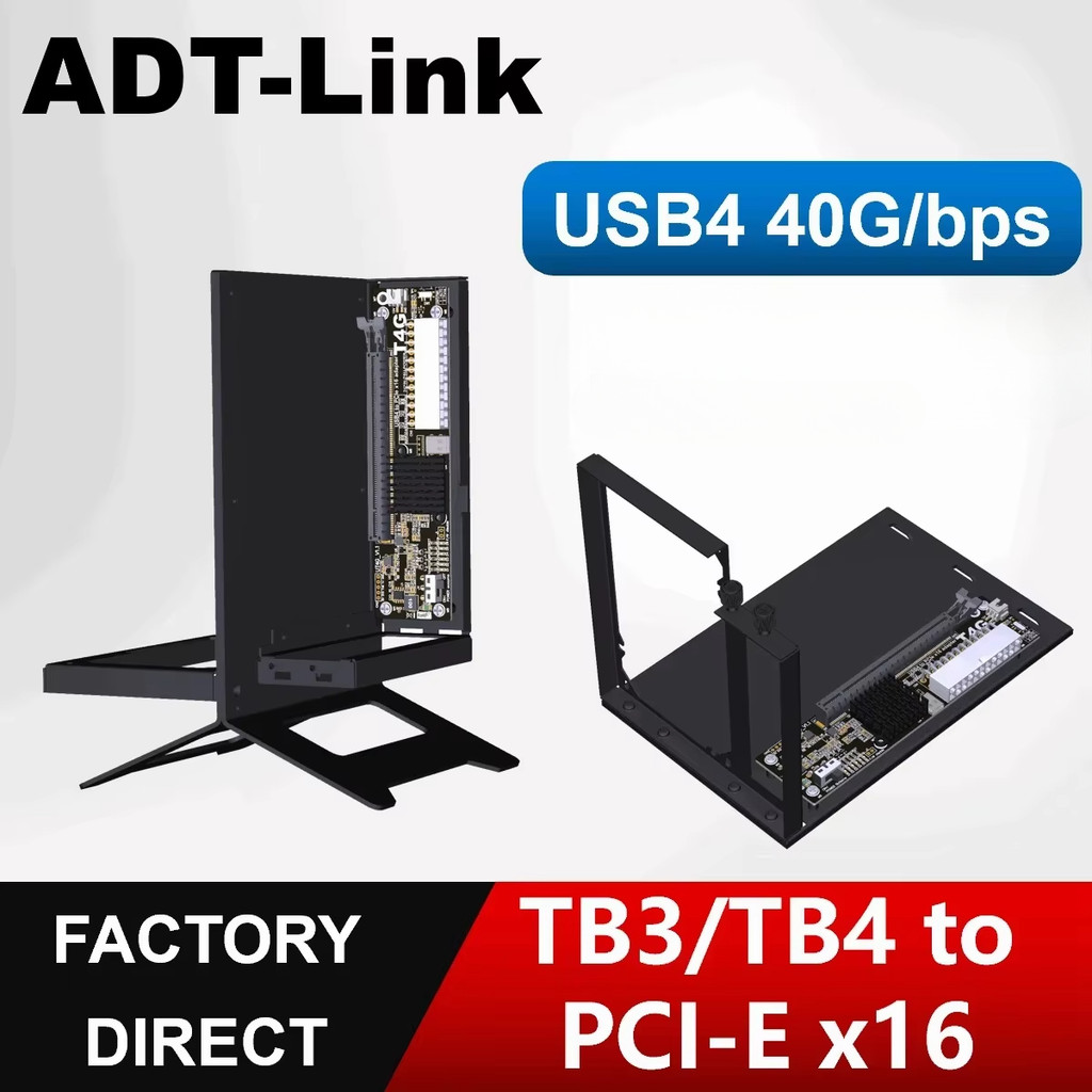 Jual ADT-Link UT4G-BK7 BK8 External eGPU Adapter USB4/Thunderbolt-4/3 ...