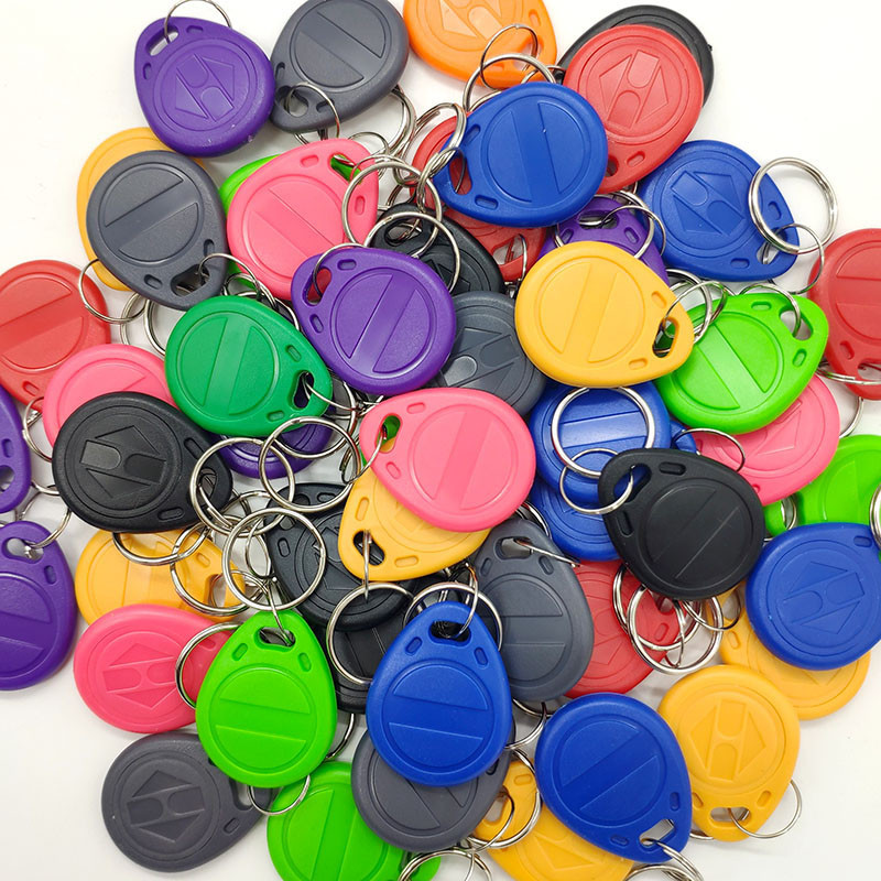 Jual 20pcs 125KHz RFID Keyfobs EM4100 TK4100 Key Tags Proximity ...