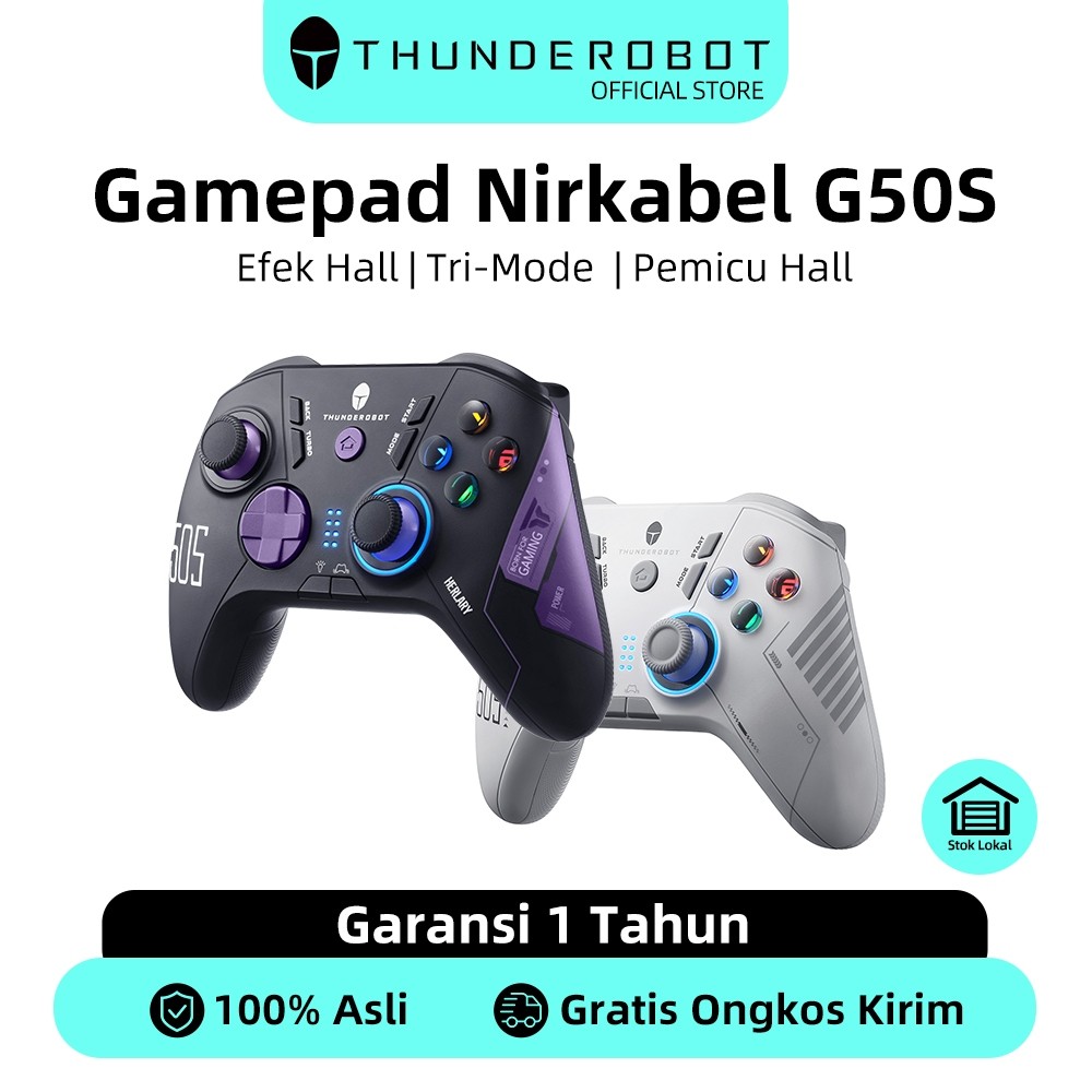 Jual Thunderobot G50S Wireless Gaming Controller Hall Effect Triggers ...