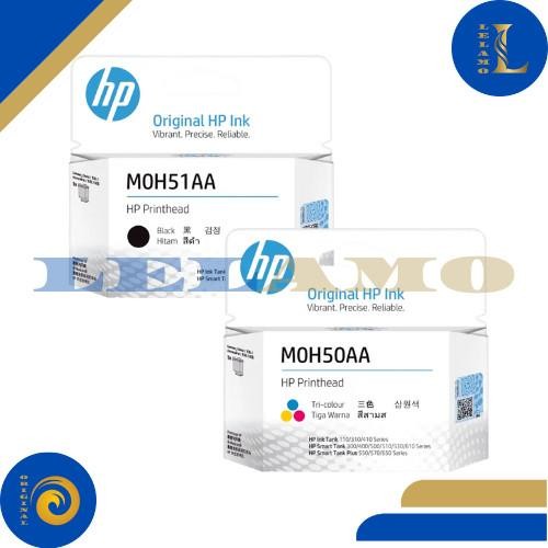 Jual HP Printhead GT M0H51AA Black & M0H50AA Tri Colour Original for HP ...