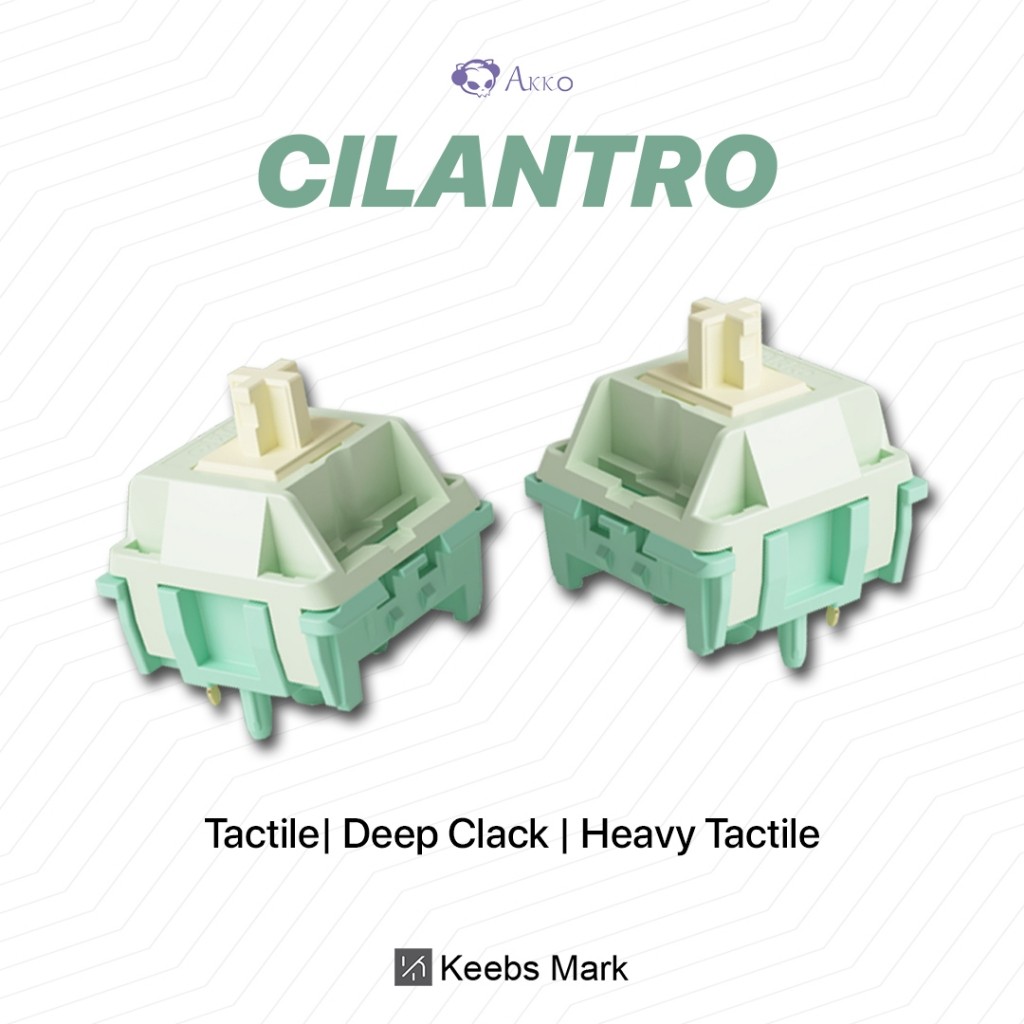 Jual Akko x HMX Cilantro Tactile Switch 56g Mechanical Keyboard | Shopee Indonesia