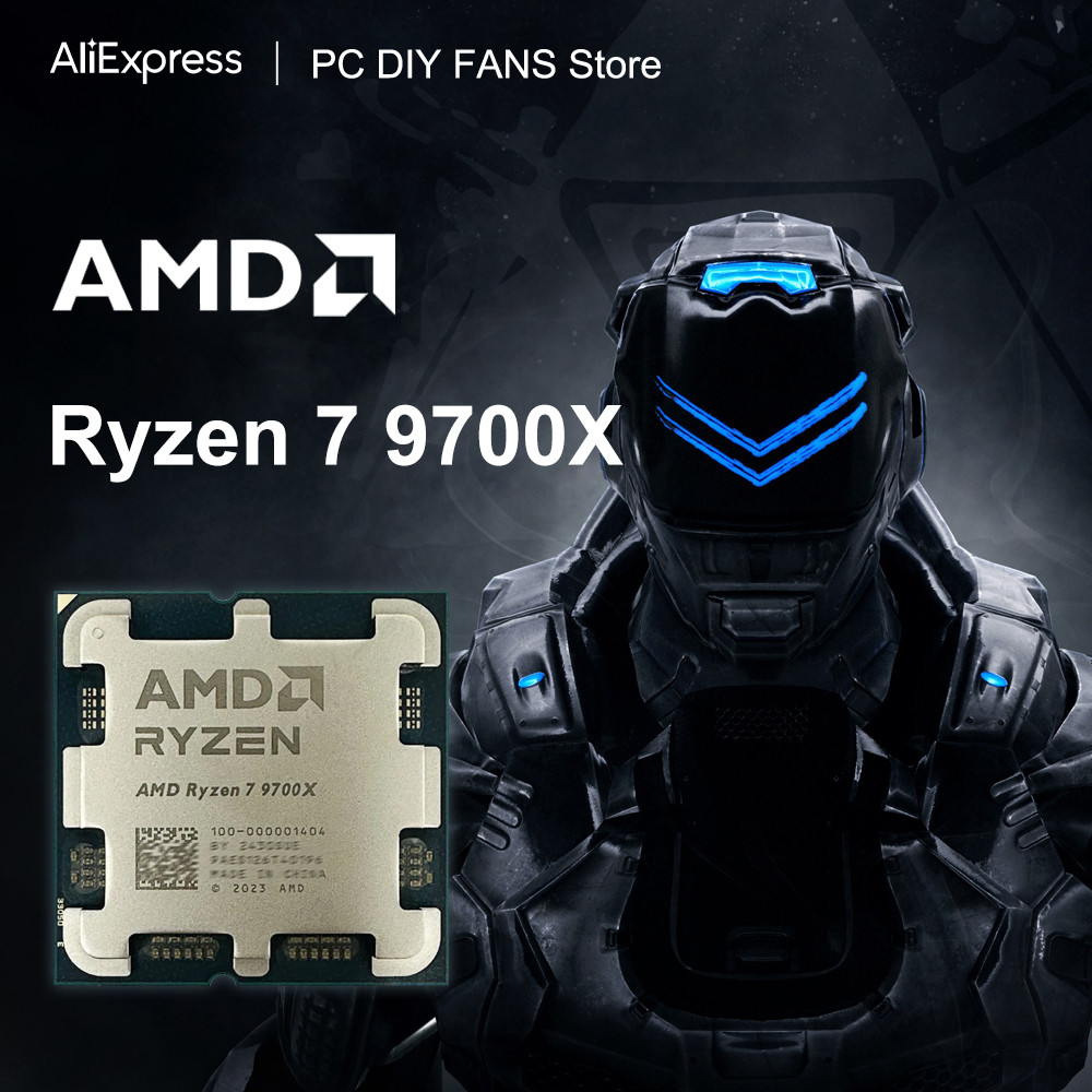 Jual AMD Ryzen 7 9700X Processor 5.5GHz 8-Core 16-Thread 40MB Game ...