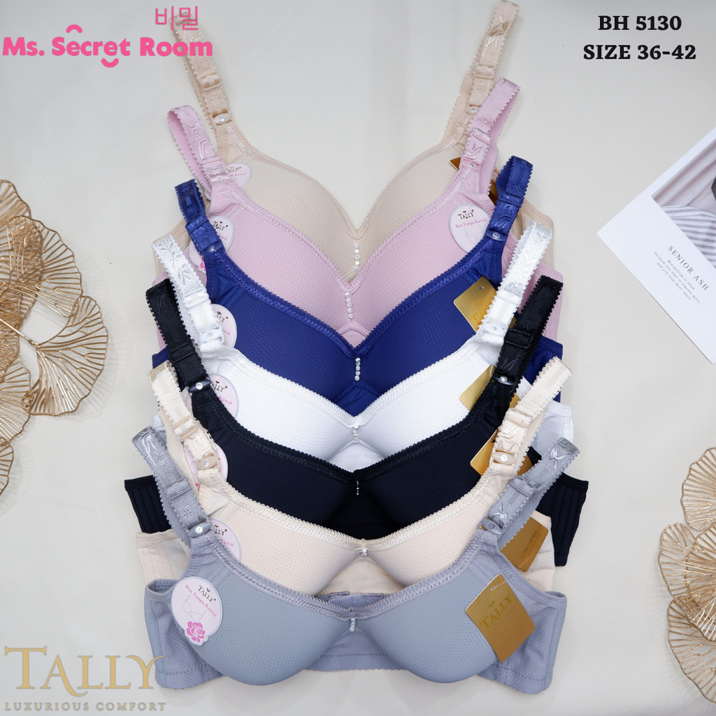 Jual TALLY BRA BH 5130 | BAHAN KATUN HALUS I SIZE 36-42 I CUP C | 3/4 ...