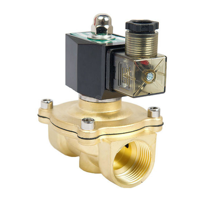 Jual 1/2" 3/4'' 1'' 1-1/4'' 2'' IP65 Waterproof Brass Solenoid Valve ...