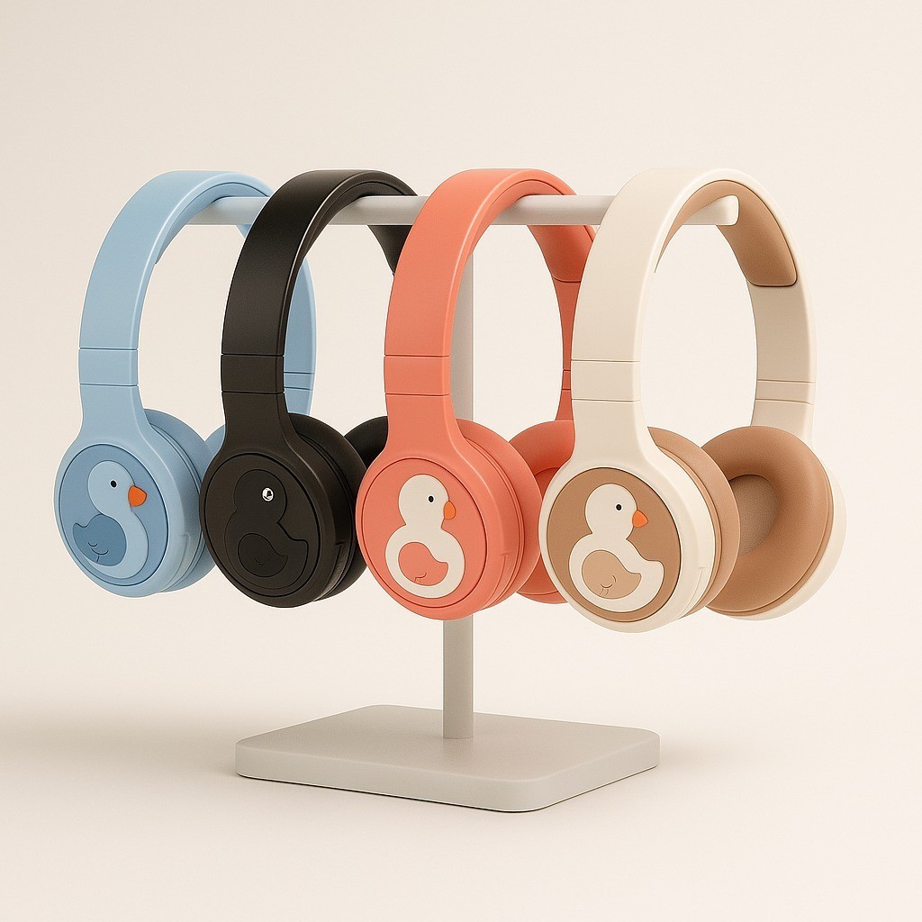 Jual C1103 Headset Bluetooth Wireless Karakter Bebek Lucu Earphone ...