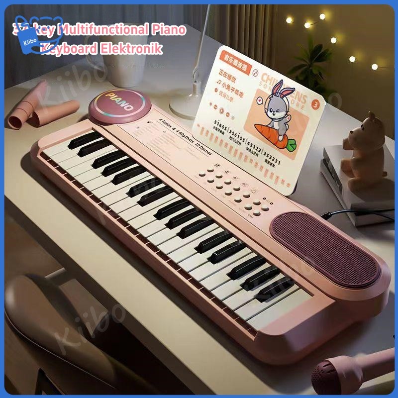 Jual Mainan Piano Anak Elektronik 37 Keys Digital Elektronik Piano ...