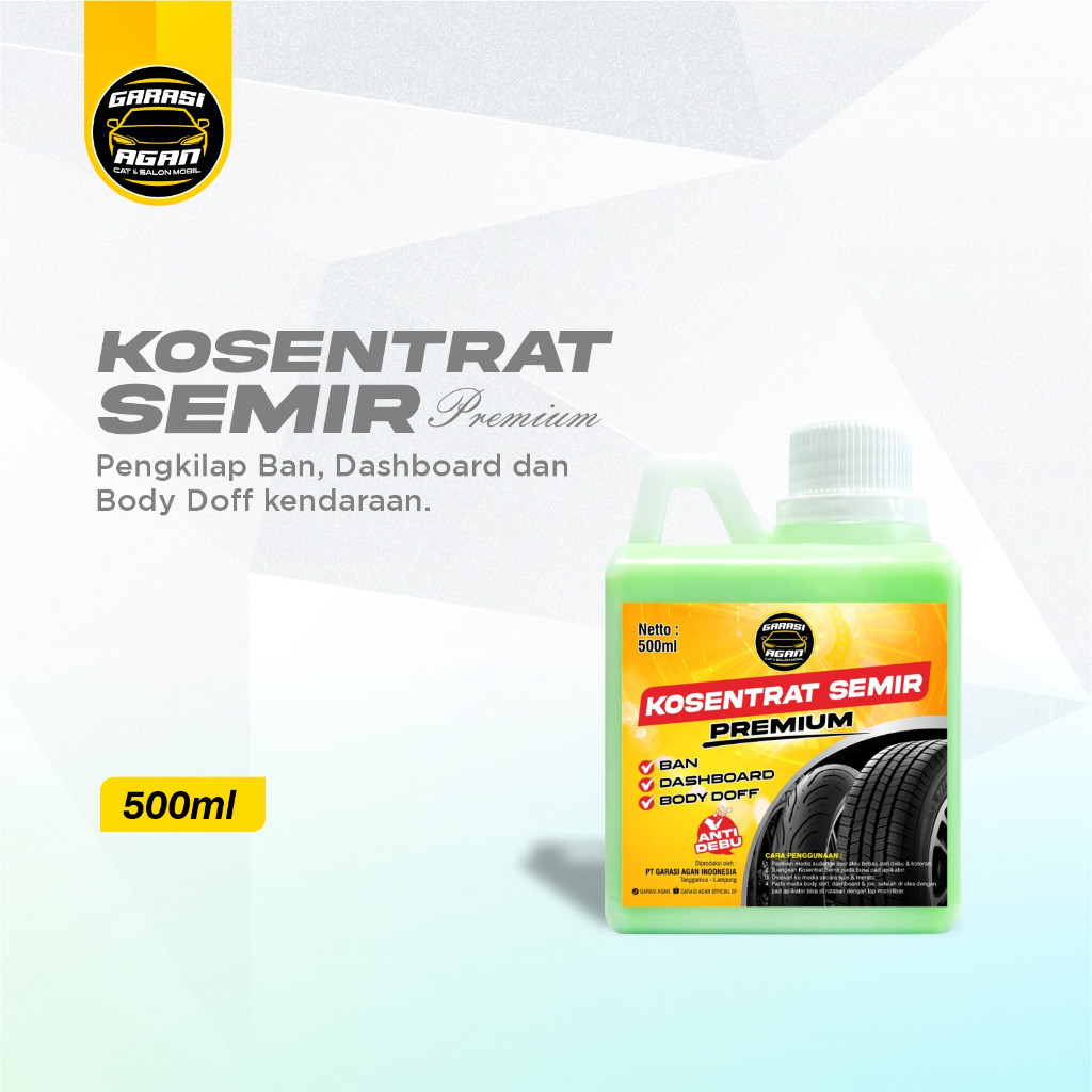 Jual GARASI AGAN Kosentrat Semir Premium 500ml Semir Ban Anti Debu ...