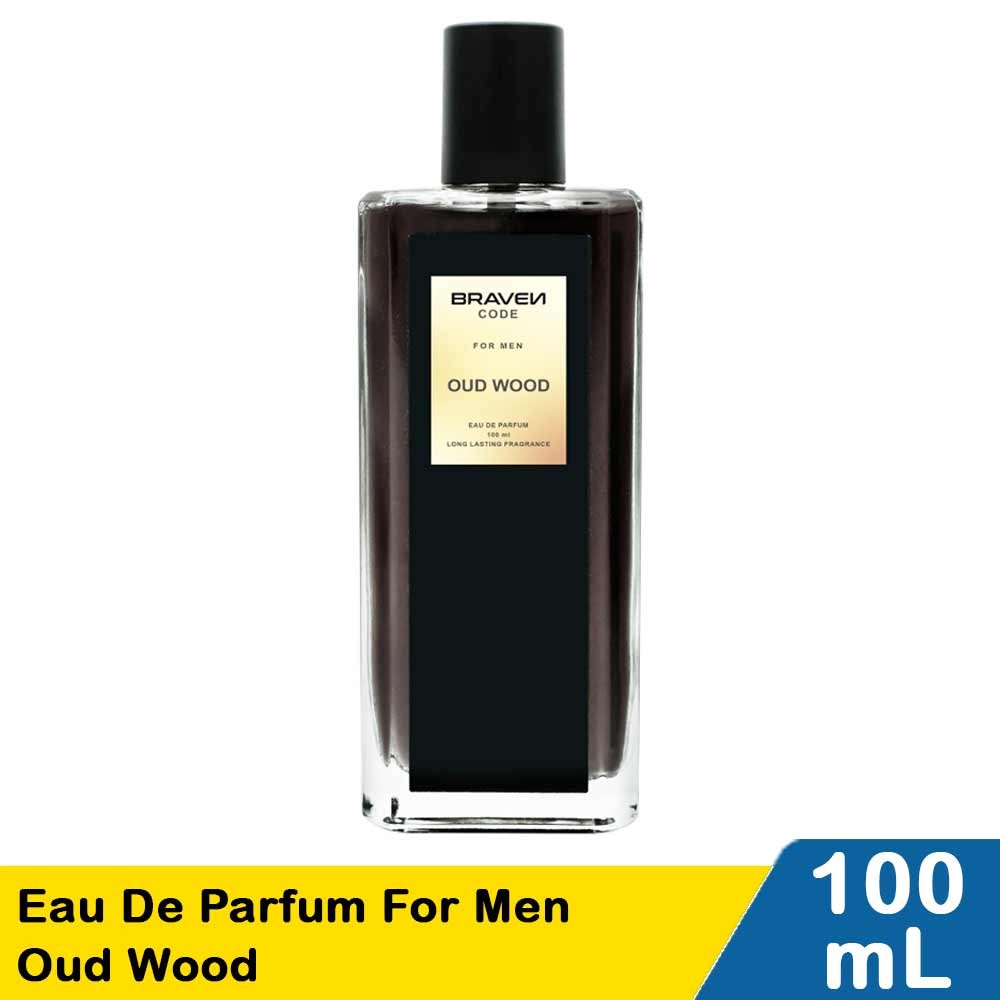 Jual BRAVEN EAU DE PARFUM FOR MEN OUD WOOD 100mL | Shopee Indonesia