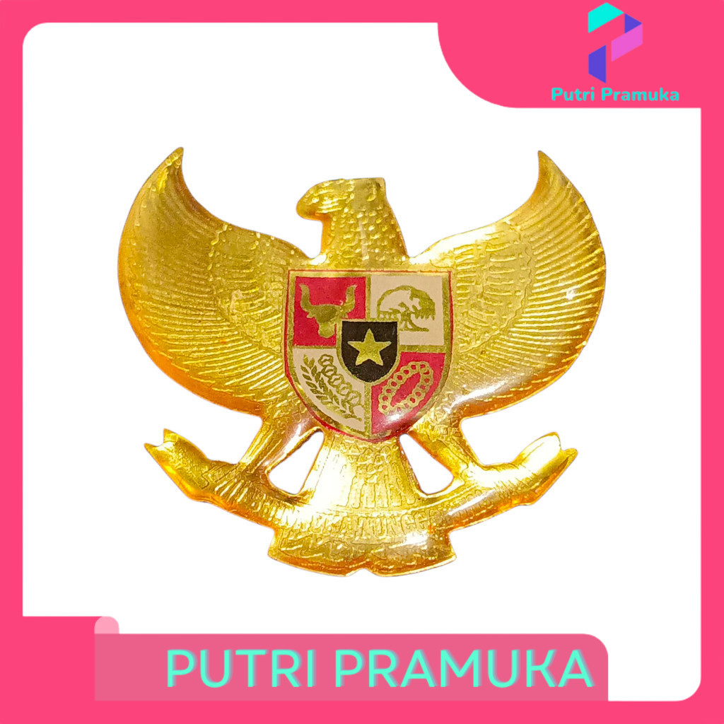 Jual Pin Garuda Resin 5cm Kuningan Premium Paskibra | Shopee Indonesia