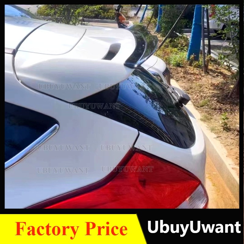 Jual Car Rear Roof Lip Spoiler Tail Wing ABS For Ford Focus MK3 MK3.5 ...