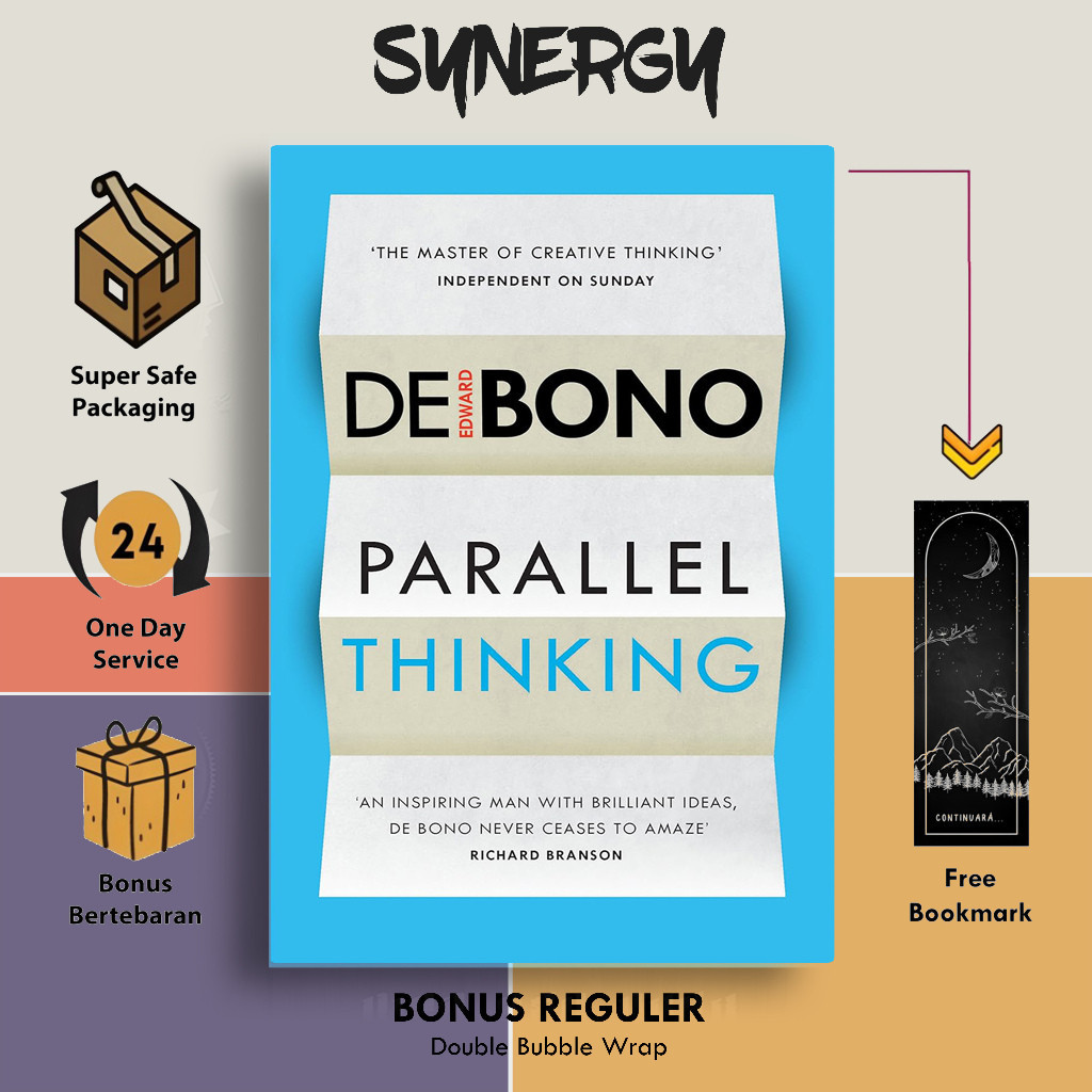 Jual Parallel Thinking by Edward de Bono | Shopee Indonesia