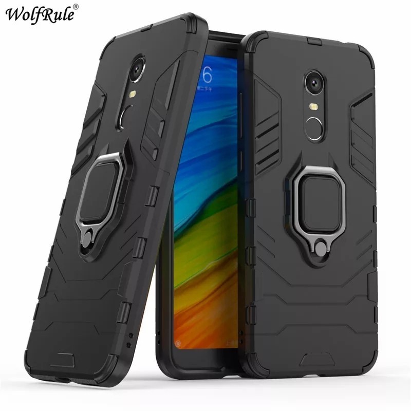Jual XIAOMI REDMI 5 PLUS CASE RUGGED ARMOR ROBOT STANDING IRING CASE ...