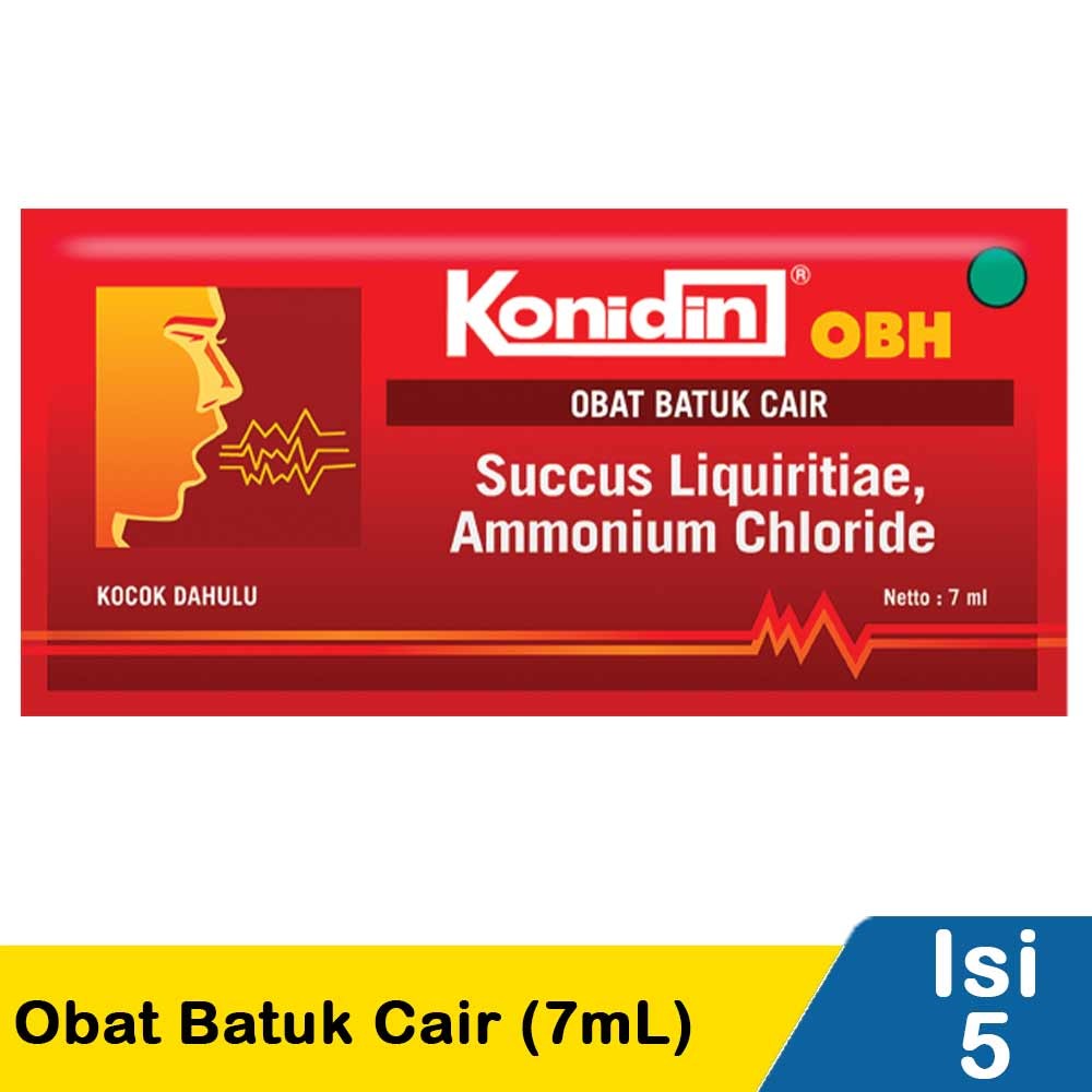 Jual KONIDIN OBAT BATUK CAIR 5x7mL | Shopee Indonesia