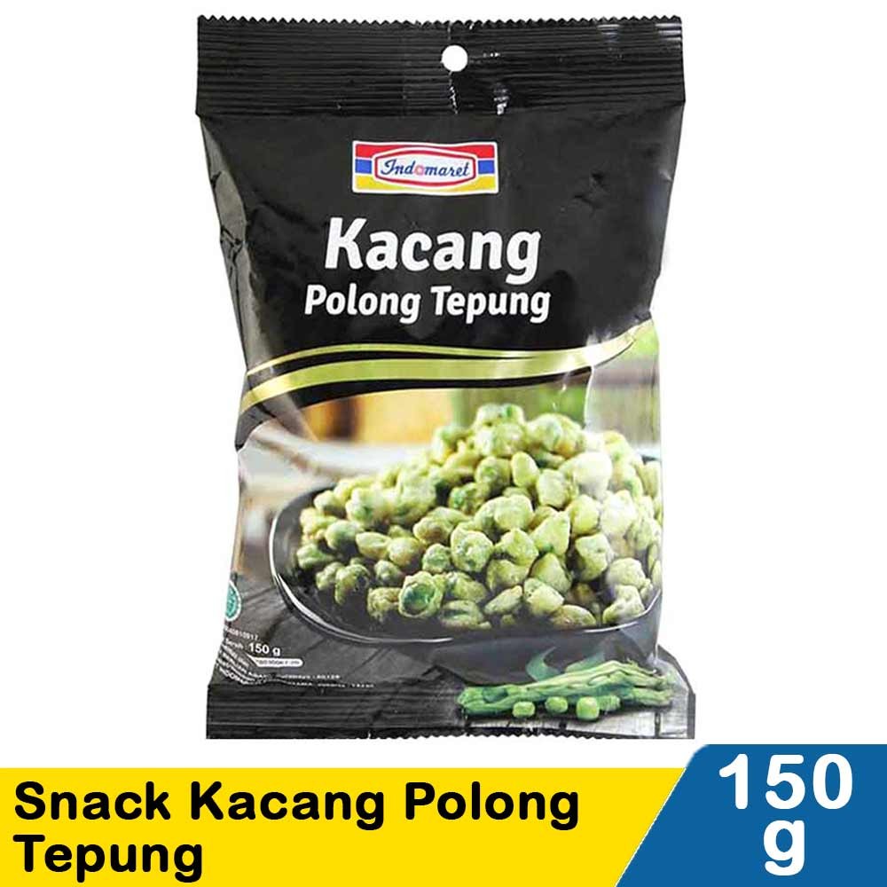 Jual INDOMARET SNACK KACANG POLONG TEPUNG 150g | Shopee Indonesia