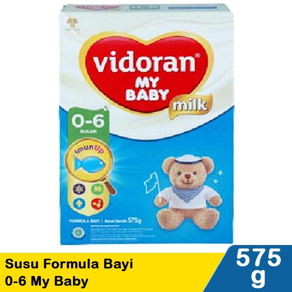 Jual VIDORAN SUSU FORMULA BAYI 0-6 MY BABY 575g | Shopee Indonesia