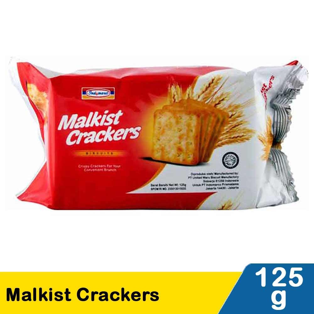 Jual INDOMARET MALKIST CRACKERS 125g | Shopee Indonesia
