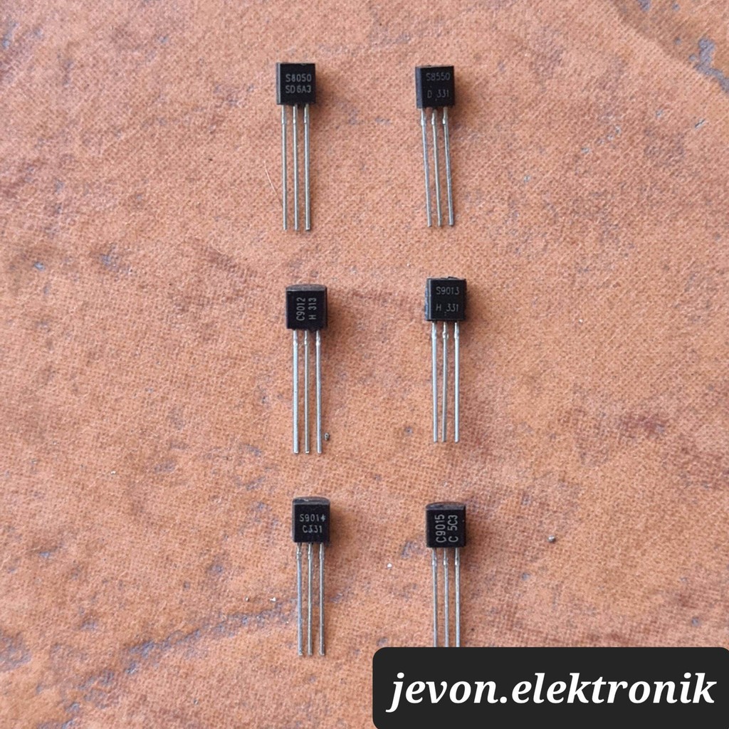 Jual 3 buah Transistor FCS S 9012 9013 9014 9015 IC S9012 S9013 S9014 ...