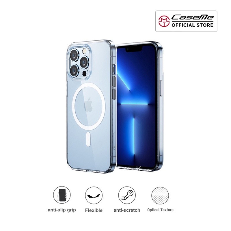Jual Caseme Casing MAGSAFE iPhone SE 7 8 Plus X XR Xs Max 11 12 13 14 ...