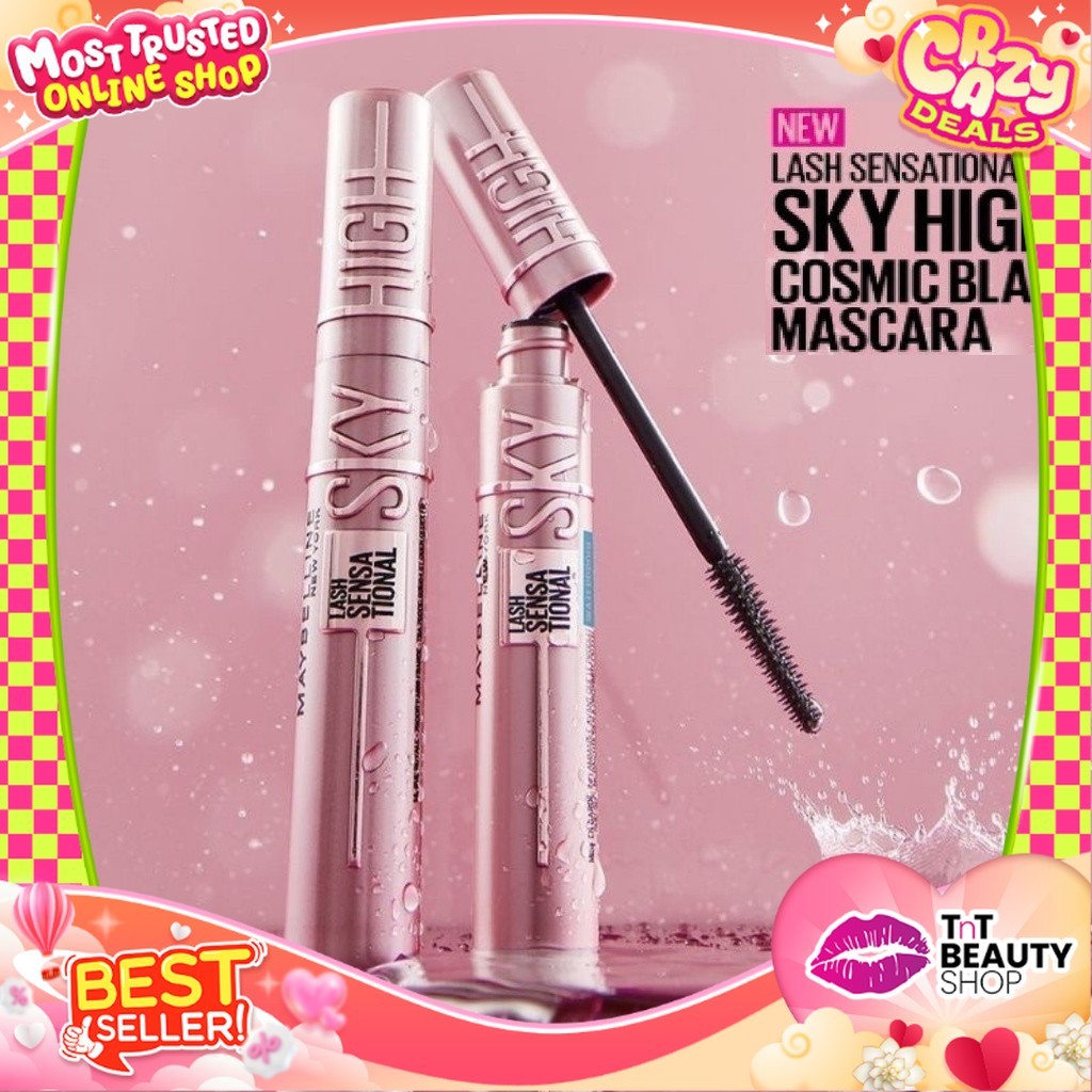 Jual Maybelline Lash Sensational Sky High Waterproof Mascara - Maskara ...