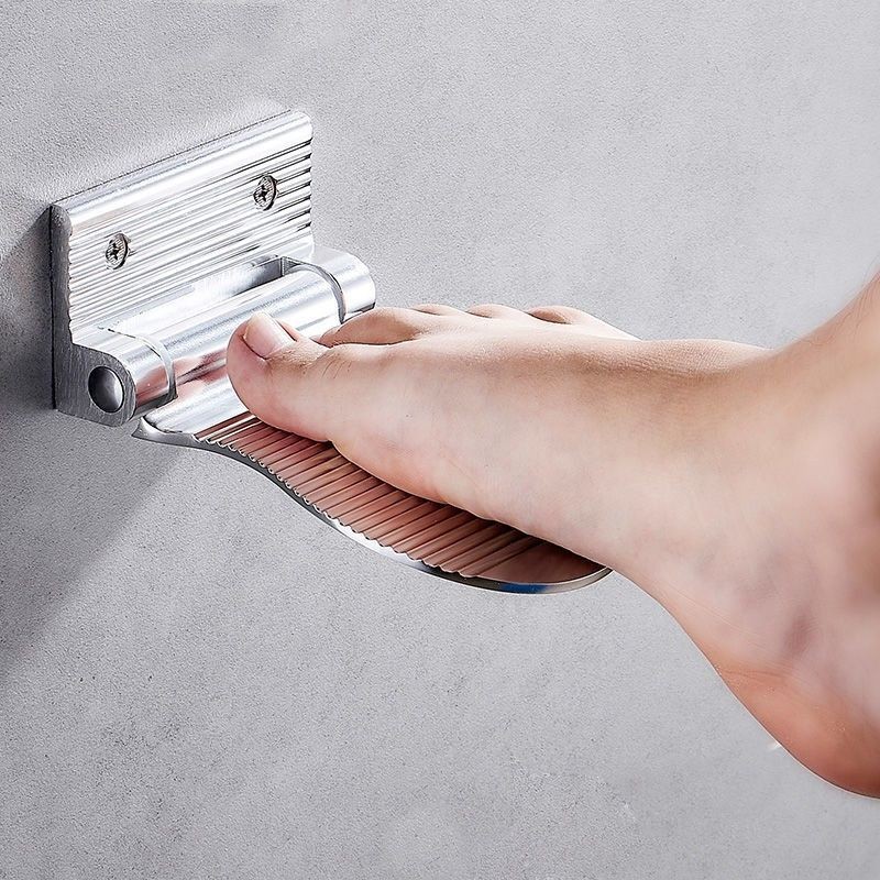 Jual Alumunium Shower Foot Rest Bathroom Pedals Non-slip Shower ...
