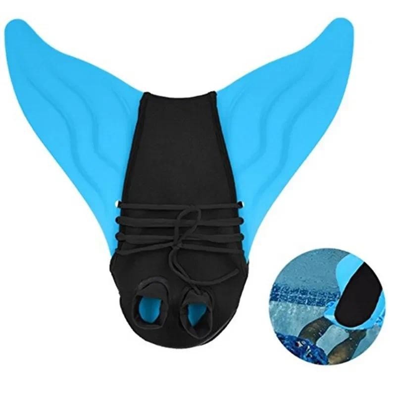 Jual Children and Adult Swimming Fins Training Flipper Mermaid Swim Fin ...