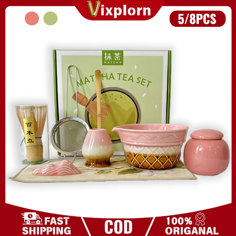 Jual Vixplorn 8in1 Maker Matcha Tea / Mangkuk Matcha Berwarna Es Krim ...