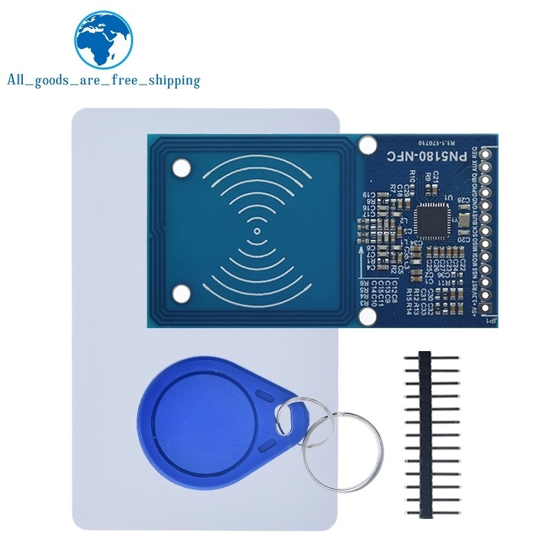 Jual TZT PN5180 NFC RF I Sensor ISO15693 RFID High Frequency IC Card ICODE2 Reader Writer For ...