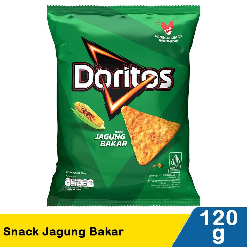Jual DORITOS SNACK JAGUNG BAKAR 120g | Shopee Indonesia