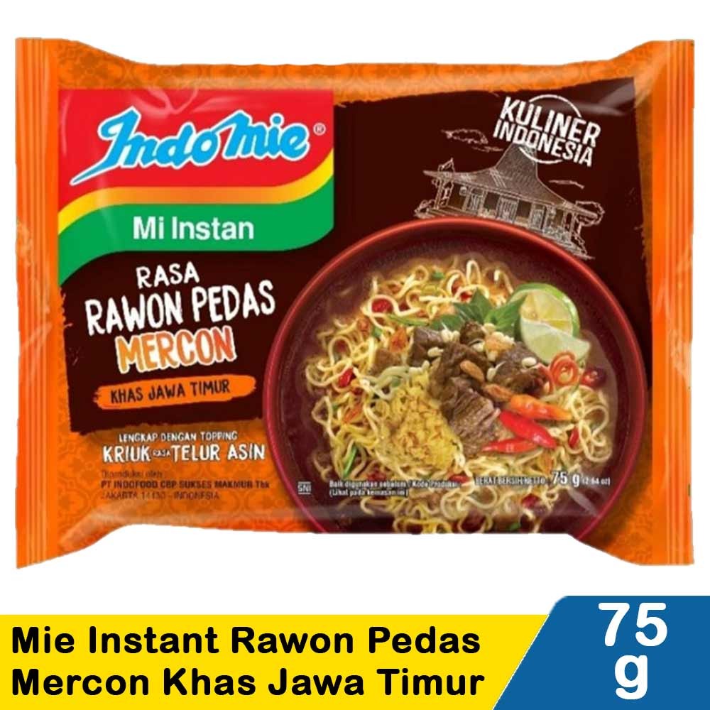Jual INDOMIE MIE INSTANT RAWON PDS MRCON 75g | Shopee Indonesia