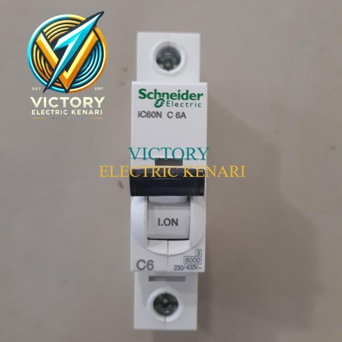 Jual mcb ic 60n 1 phase 6 amper 1 kutub | Shopee Indonesia
