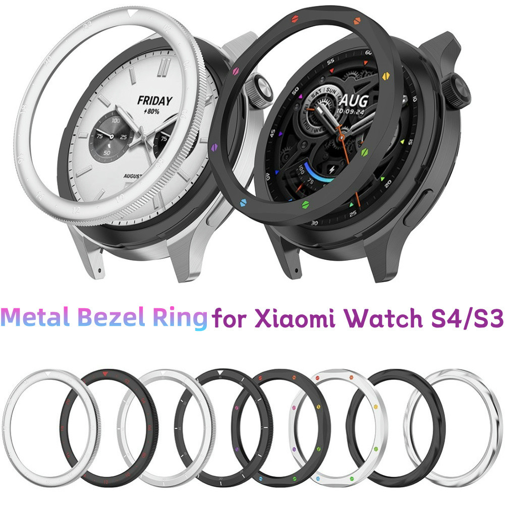 Jual Metal Bezel Ring Wat Bezel Shell Tempered Glass Protective Flim ...