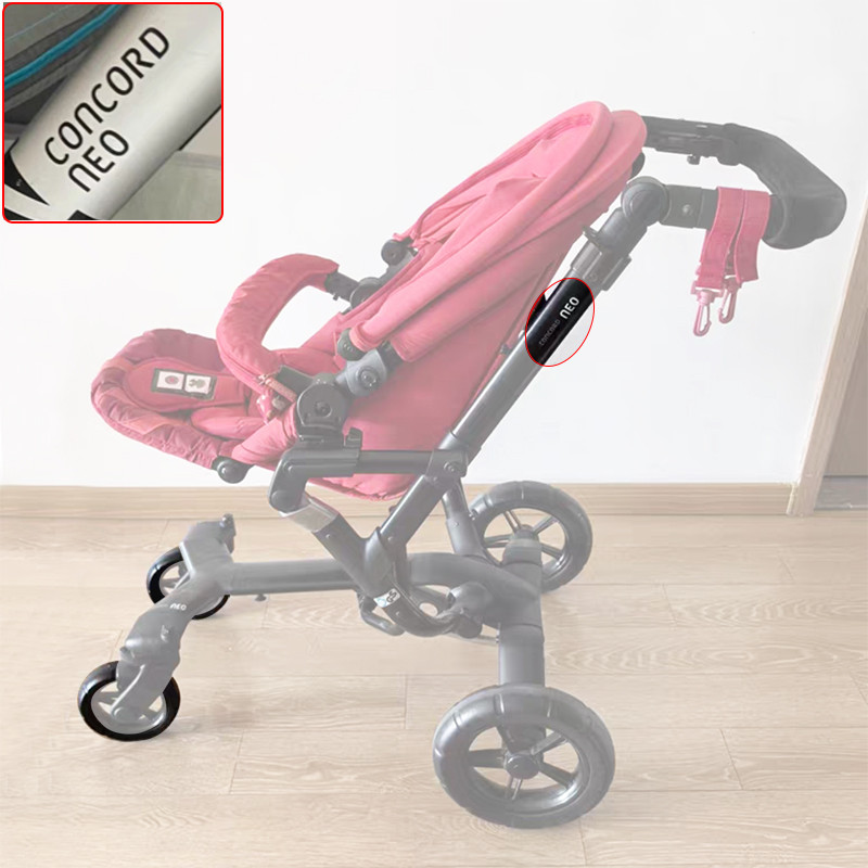 Jual Stroller Wheel Tire For Concord Neo Front Wheel PU Tubeless Tyre ...