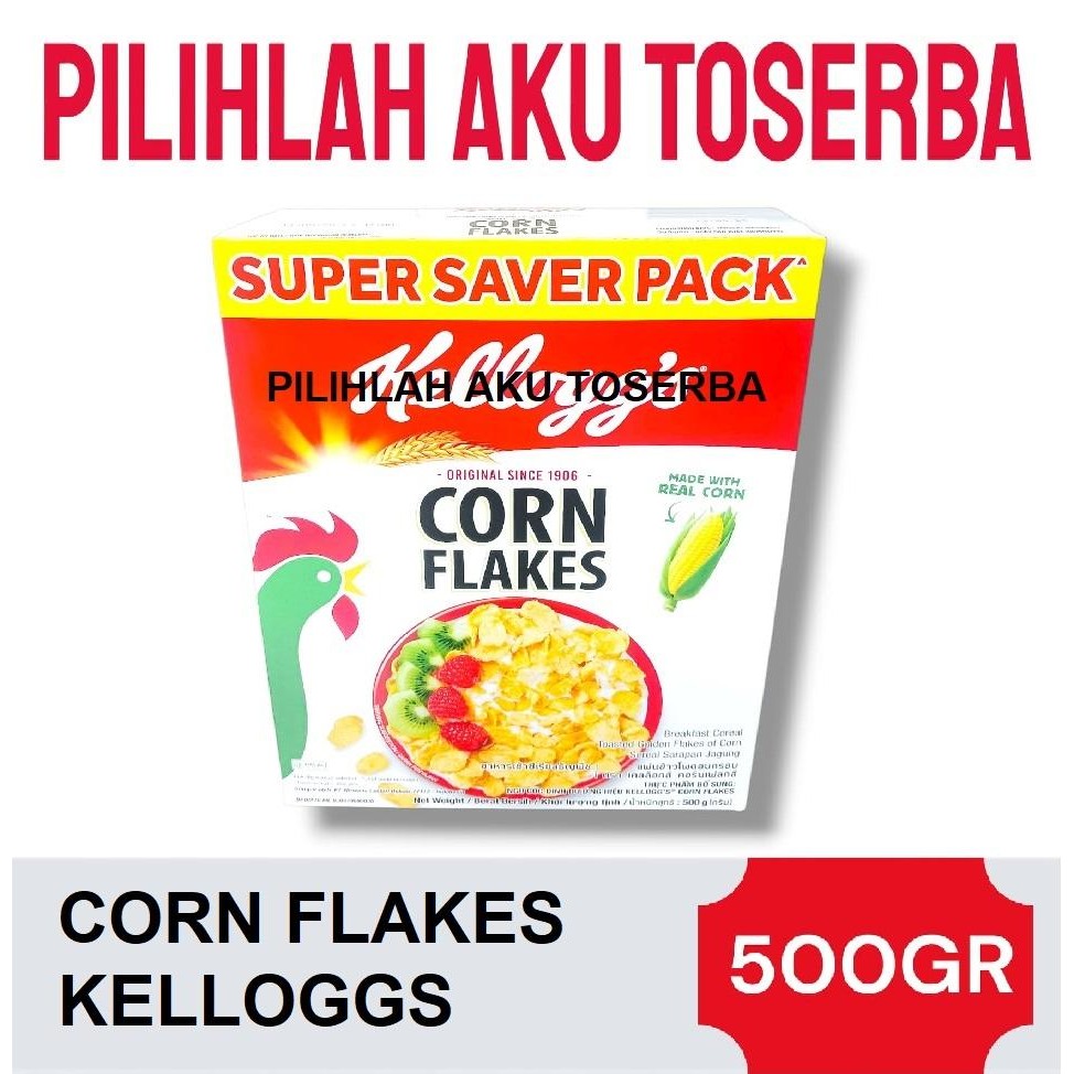 Jual Corn Flakes Kelloggs 500 gr - ( HARGA 1 BOX ) | Shopee Indonesia