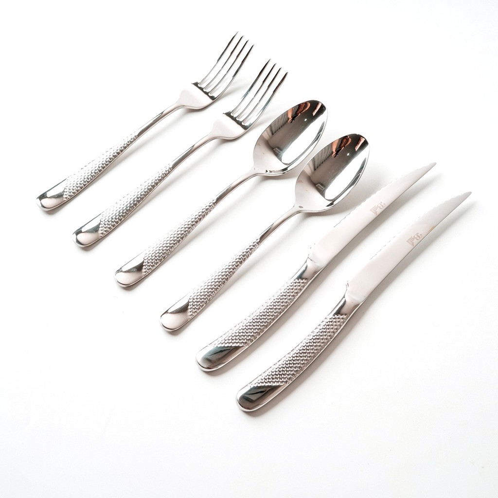 Jual Bali Appetite - Eclat Sendok Garpu Pisau Luxury Silver Cutlery Set ...