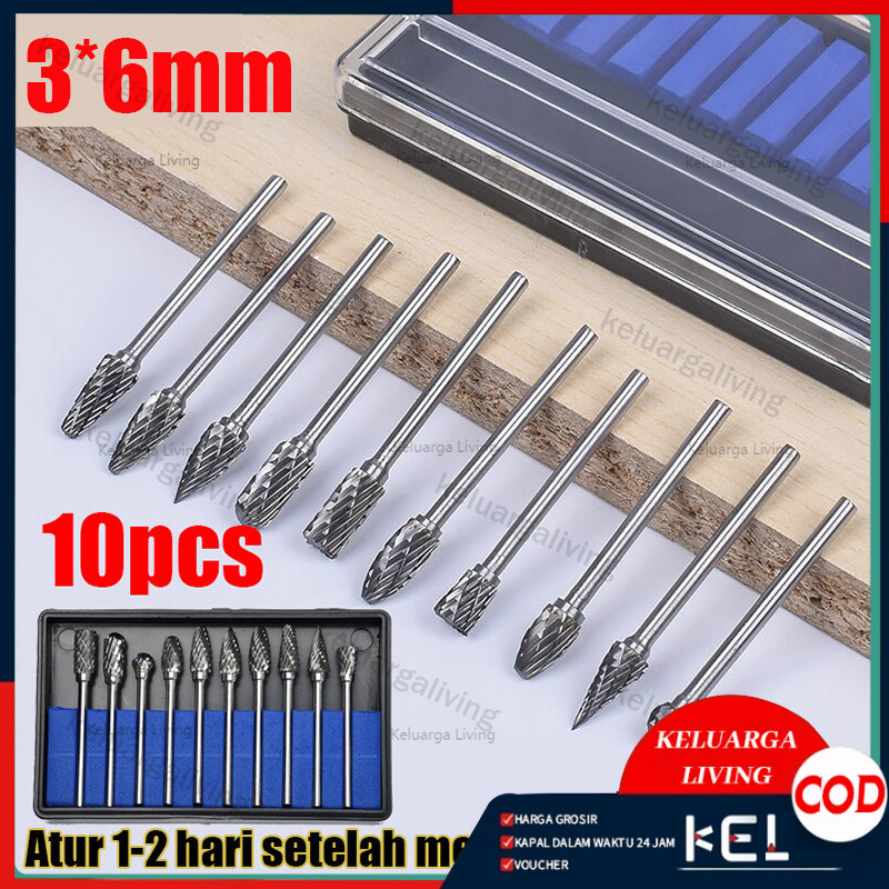 Jual Mata Bor Tuner Cuner Porting Set 10pcs Berlian Kikir putar duri ...
