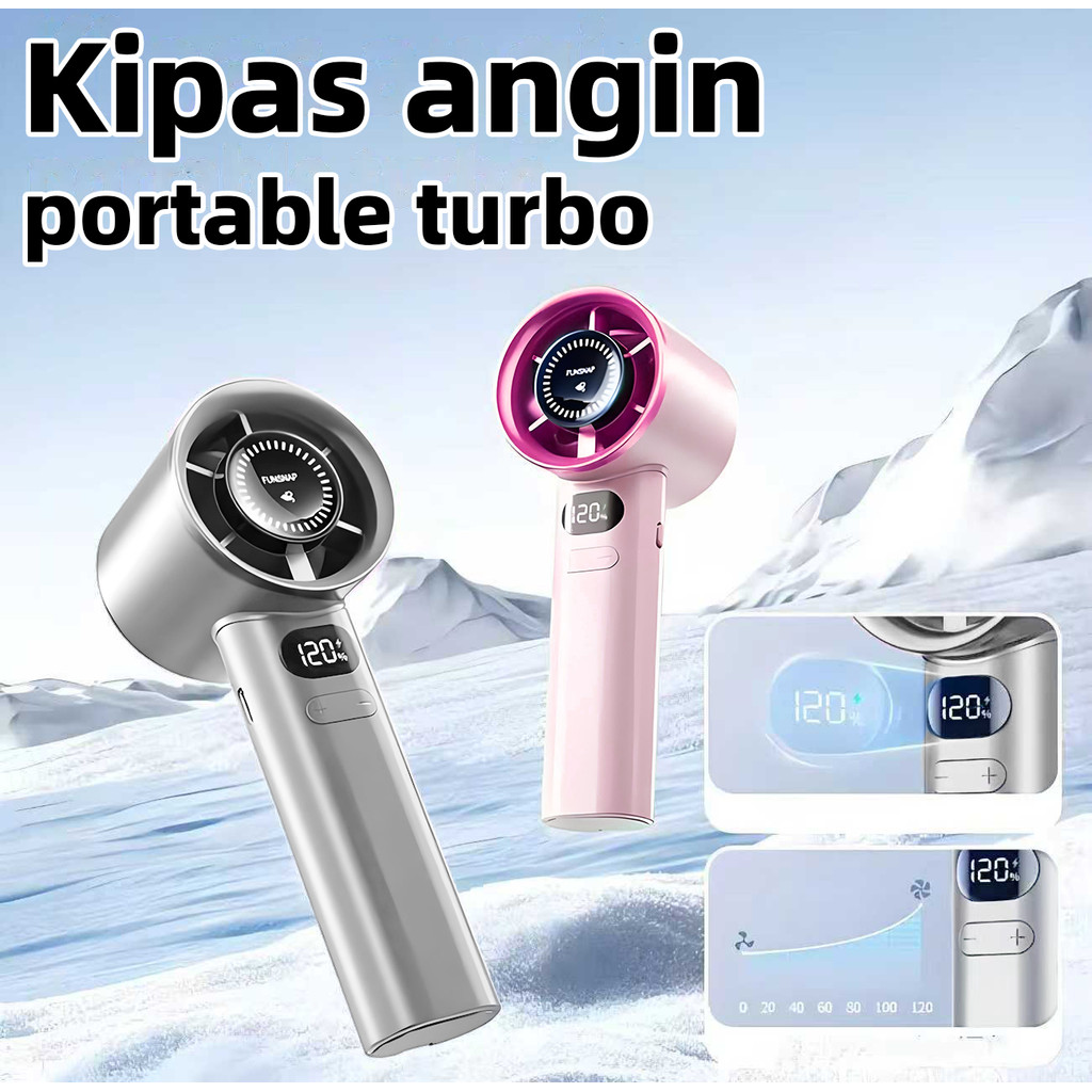 COD M11 Mini Fan Turbo Genggam – Kipas Angin Portable 15000mAh dengan ...